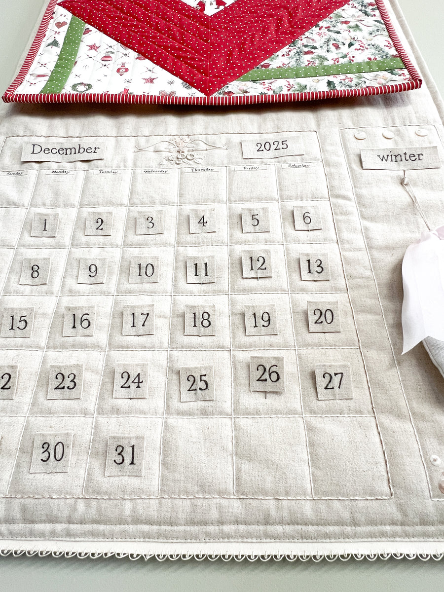 Perpetual Calendar and Mini Quilt Holder – Blueberryquiltco